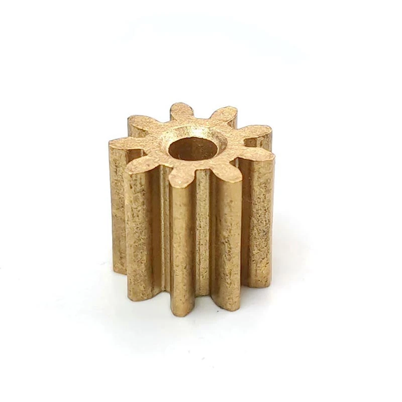 9T 1M Copper Gear Module 1.0 9 Teeth Diameter 11mm Inner Hole 3.1mm ...