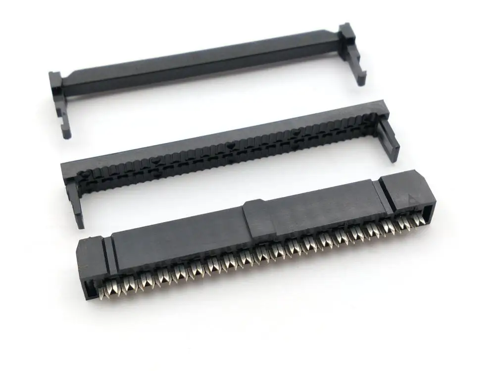 10pcs-Female-Header-FC-40P-2-54mm-IMC-Hot-Dual-Row-40-Pin-IDC-Socket ...