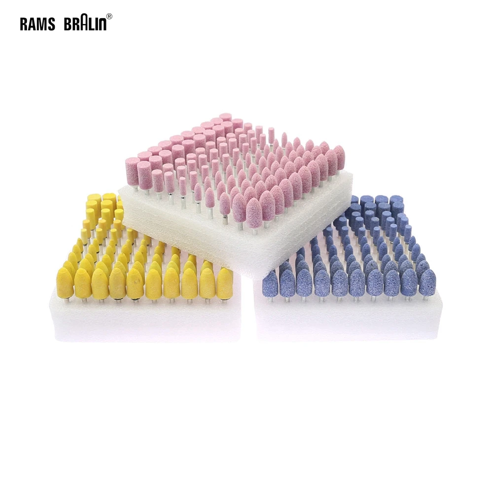 100pcs/box Abrasive Stone Honing Grinding Head Set Die Grinder Tools ...