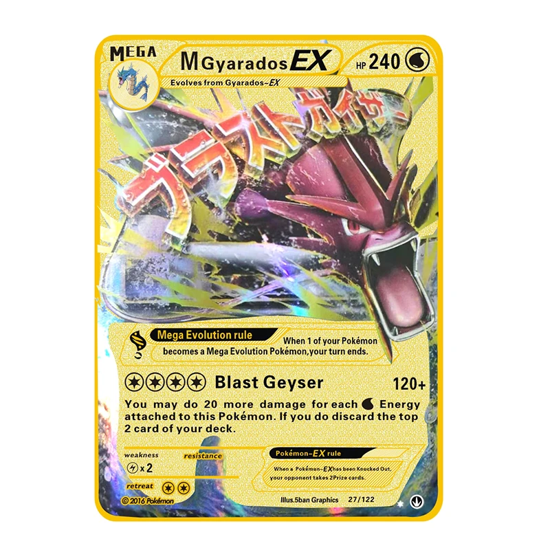Pikachu Mega Evolution Card