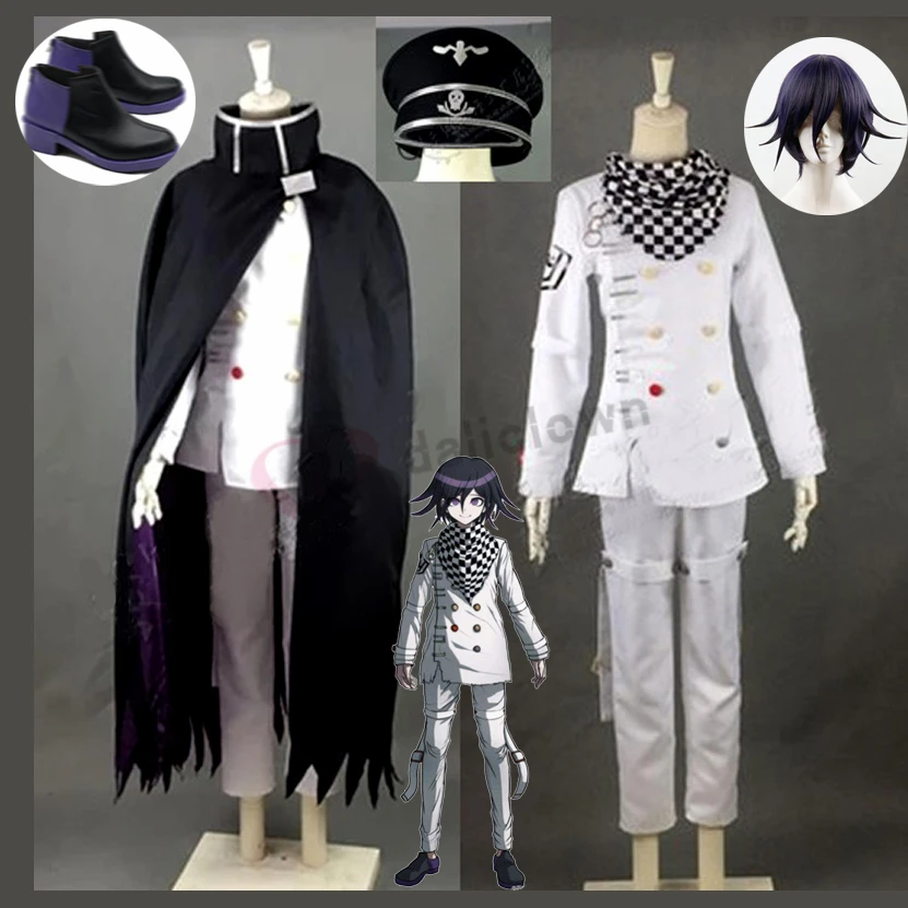 Danganronpa V3 Kokichi Ouma Cosplay Costume Japanese Anime Game School ...