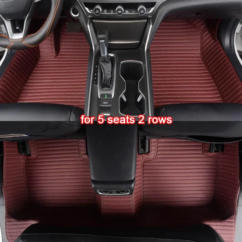 Car Floor Mats For Citroen c5 c2 c3 c6 c4 drain C-Quatre/Triomphe ...