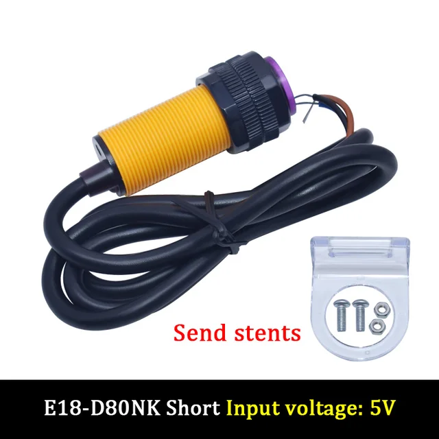 Smart Car Robot E18-D80NK Infrared Obstacle Avoidance Photoelectric ...