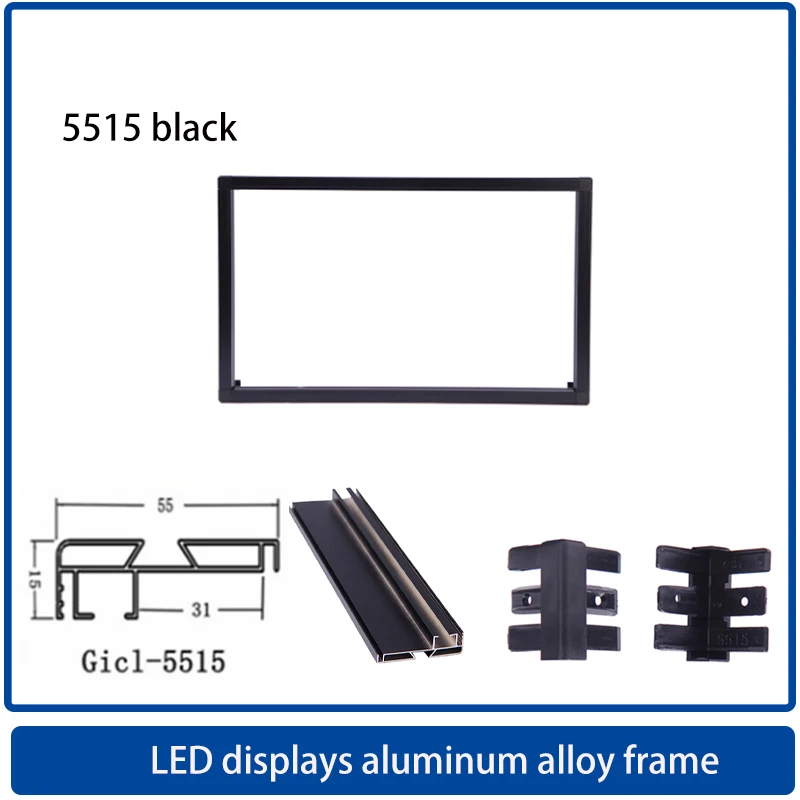 2 Set P10 Indoor Led Display Module Frame, Led Screen Size: 64Cm * 48Cm ...