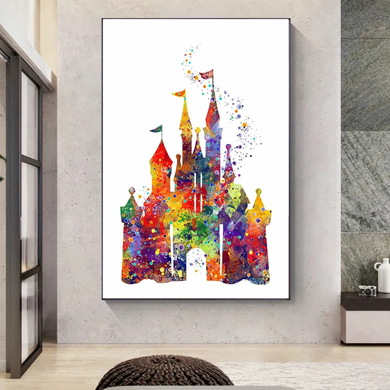 Disney Castle Painting
