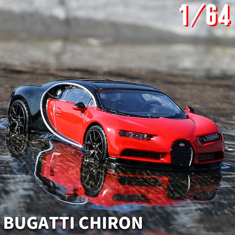 New 1/64 Jkm Bugatti Veyron Chiron Alloy Car Model Diecasts & Toy ...