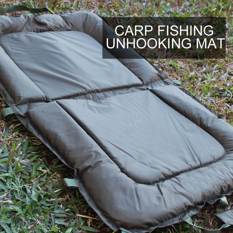 Carp Fishing Unhooking Mat Carp Fishing Foldable Landing Mat Padded For ...