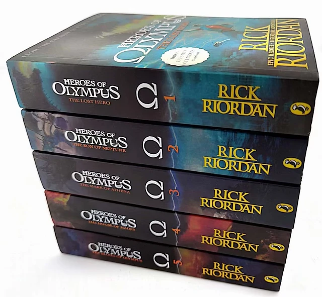 All Percy Jackson Books And Heroes Of Olympus