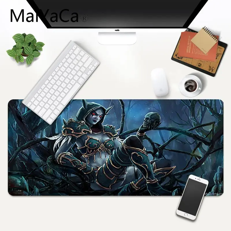 700x300mm XL Large Sylvanas Mouse Pad Gaming Mousepad Mat WOW Gamer ...