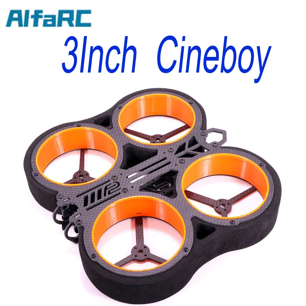 Kit Cinewhoop New F2 Frame 3inch Rc Drone 146mm 2mm Fpv Car - AliExpress