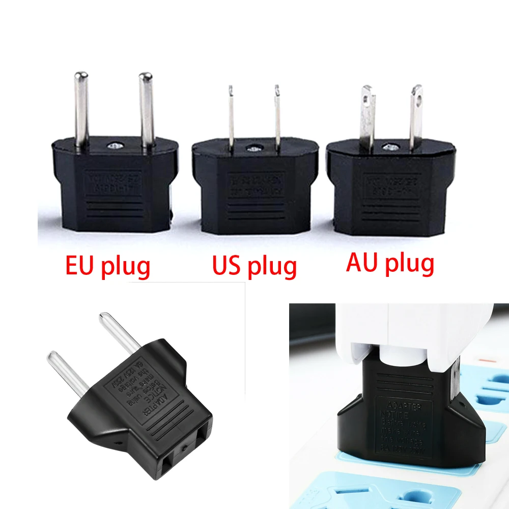 USA-US-to-EU-Europe-Travel-Charger-AC-Power-Plug-Converter-Adapter-US ...