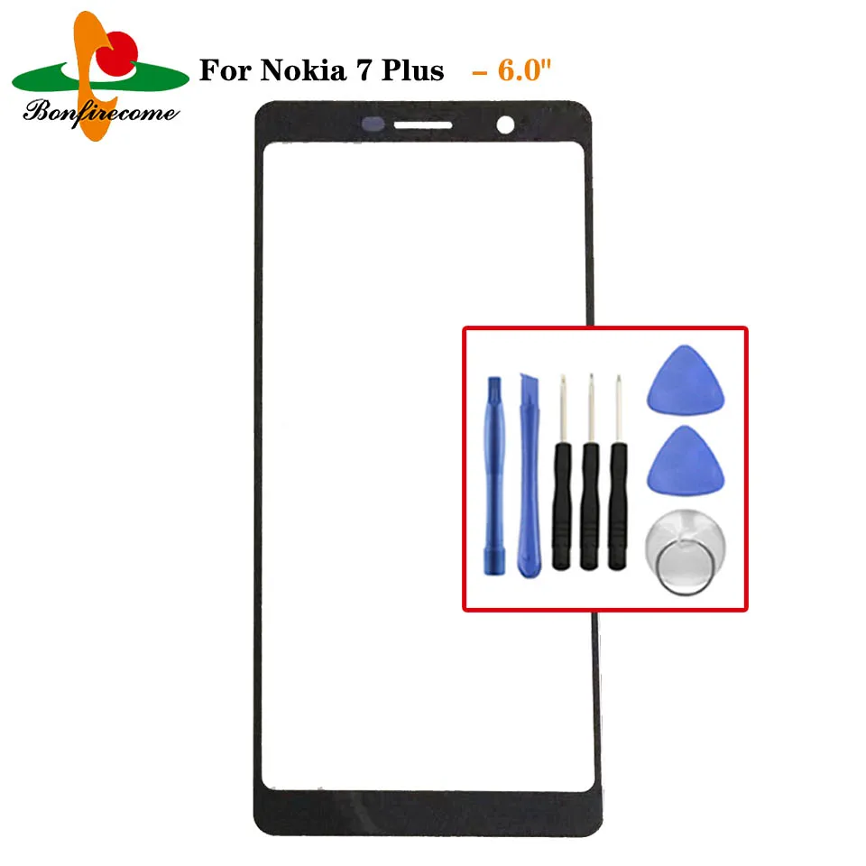 Outer-Screen-For-Nokia-7-Plus-TA-1055-Front-Touch-Panel-LCD-Display ...
