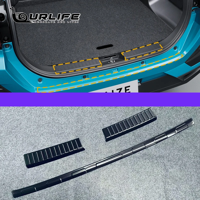 For Toyota Raize A200A/210A Rear Trunk Scuff Protector Plate Molding ...