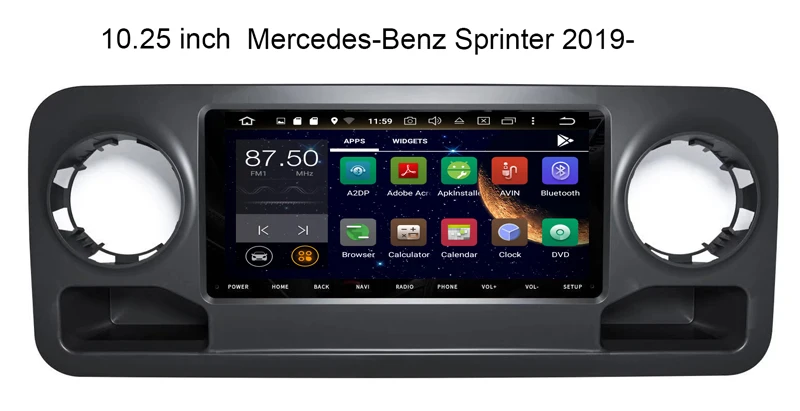NAVIGATIE ANDROID DEDICATA MERCEDES-BENZ SPRINTER W907 W910 2018-2022 ...