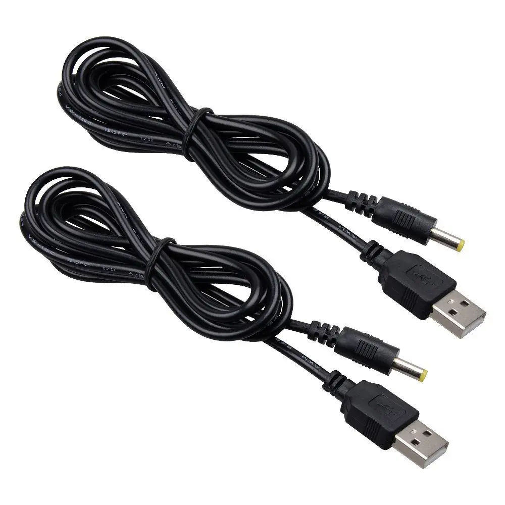 Cable de alimentación USB a DC 4,0x1,7mm, cargador con conector de ...