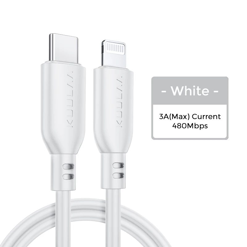 KUULAA MFi USB C к Lightning Кабель для iPhone 11 Pro Max X XS 8 XR 18 ...