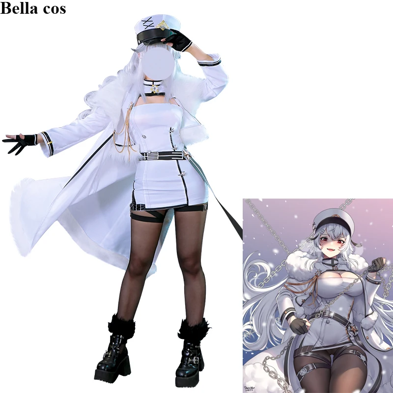 Azur Lane Gangut Cosplay Costume Northland Overture Military Dress ...