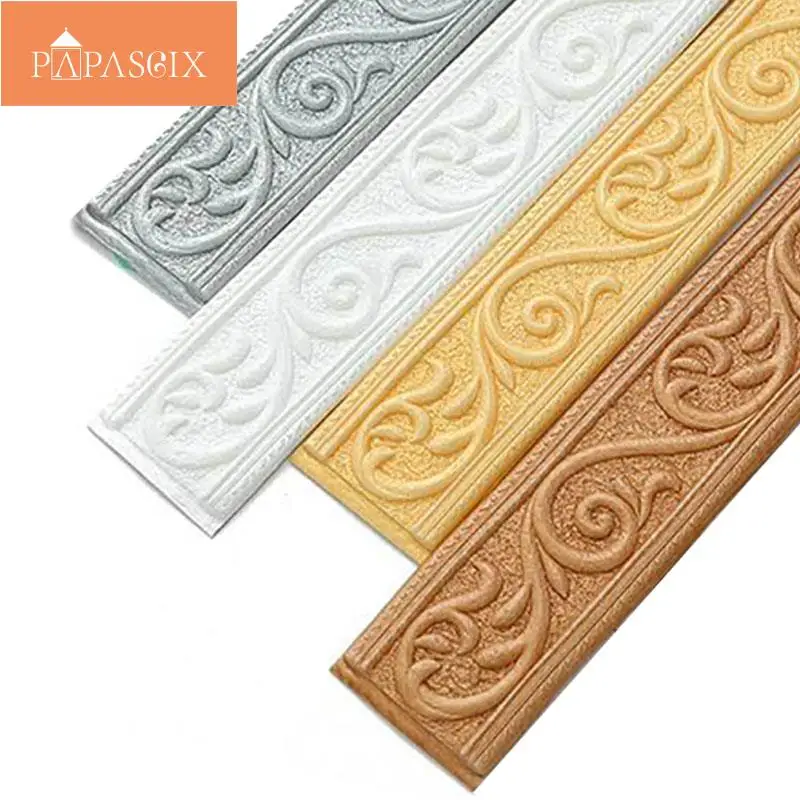 3D-Foam-Wall-Edge-Strip-Stickers-Self-Adhesive-Waterproof-Baseboard ...