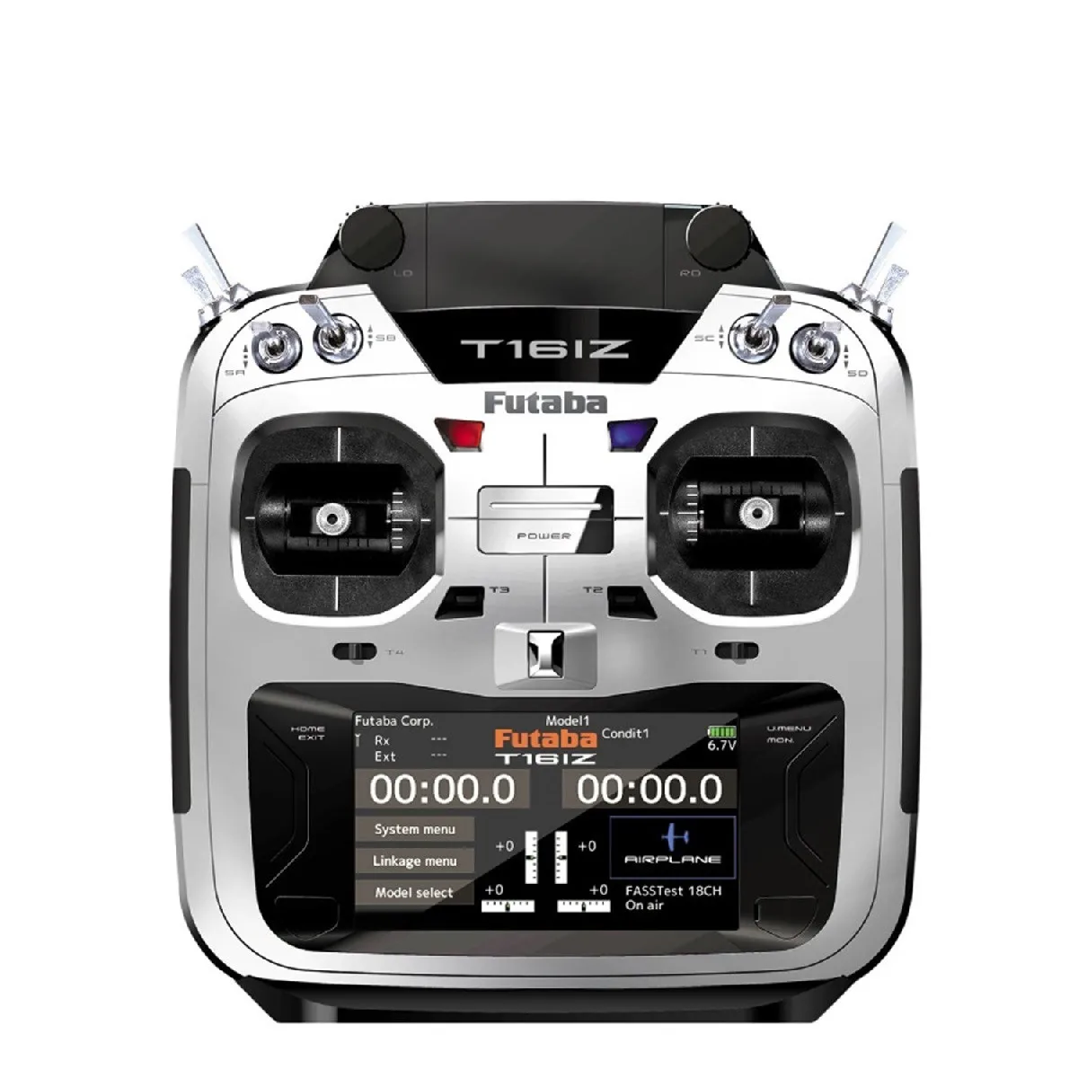 2021 New FUTABA T16IZ 2.4G 16CH FASST Transmitter Remote Control (Ni-MH ...