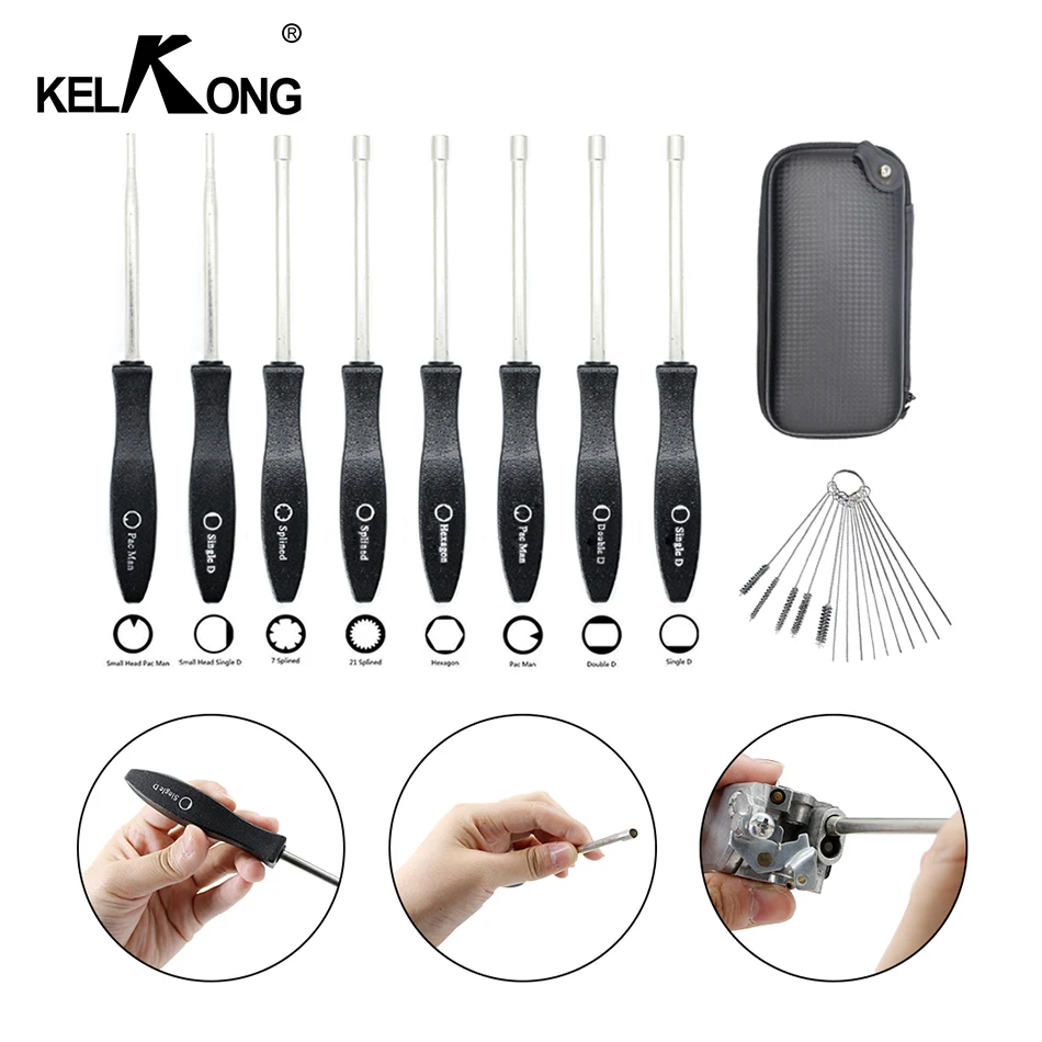 KELKONG-Carburetor-Adjustment-Tool-Pac-Man-SingleD-DoubleD-Hexagon ...