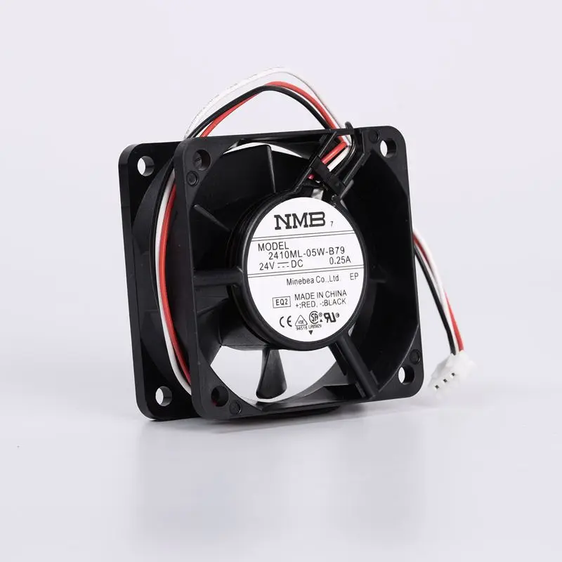 Original 2410ML-05W-B70/79 60*60*25mm 6CM 24V 0.25A stop alarm inverter ...