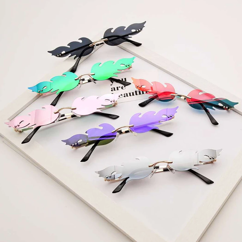 Steampunk-Fire-Flame-Sunglasses-Women-Luxury-Brand-Designer-Sun-Glasses ...