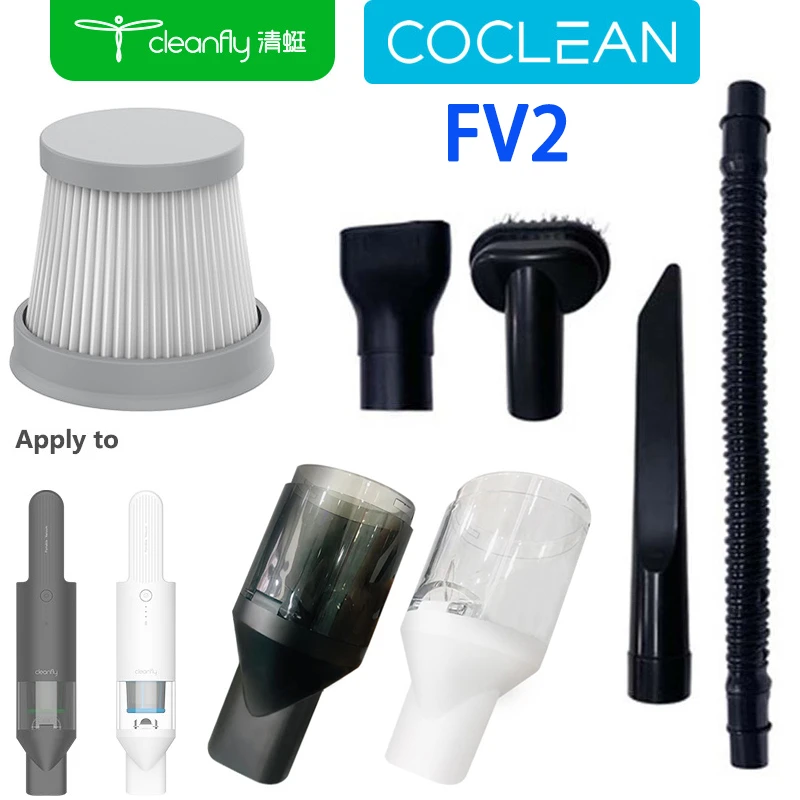Original Cleanfly CoClean FV2 H1 H2 Vacuum Cleaner Dust Nozzle HEPA ...