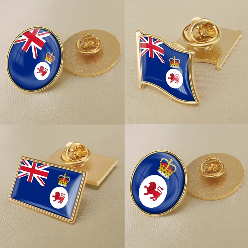 Governor-of-Tasmania-of-Australia-Flag-National-Emblem-Brooch-Badges ...