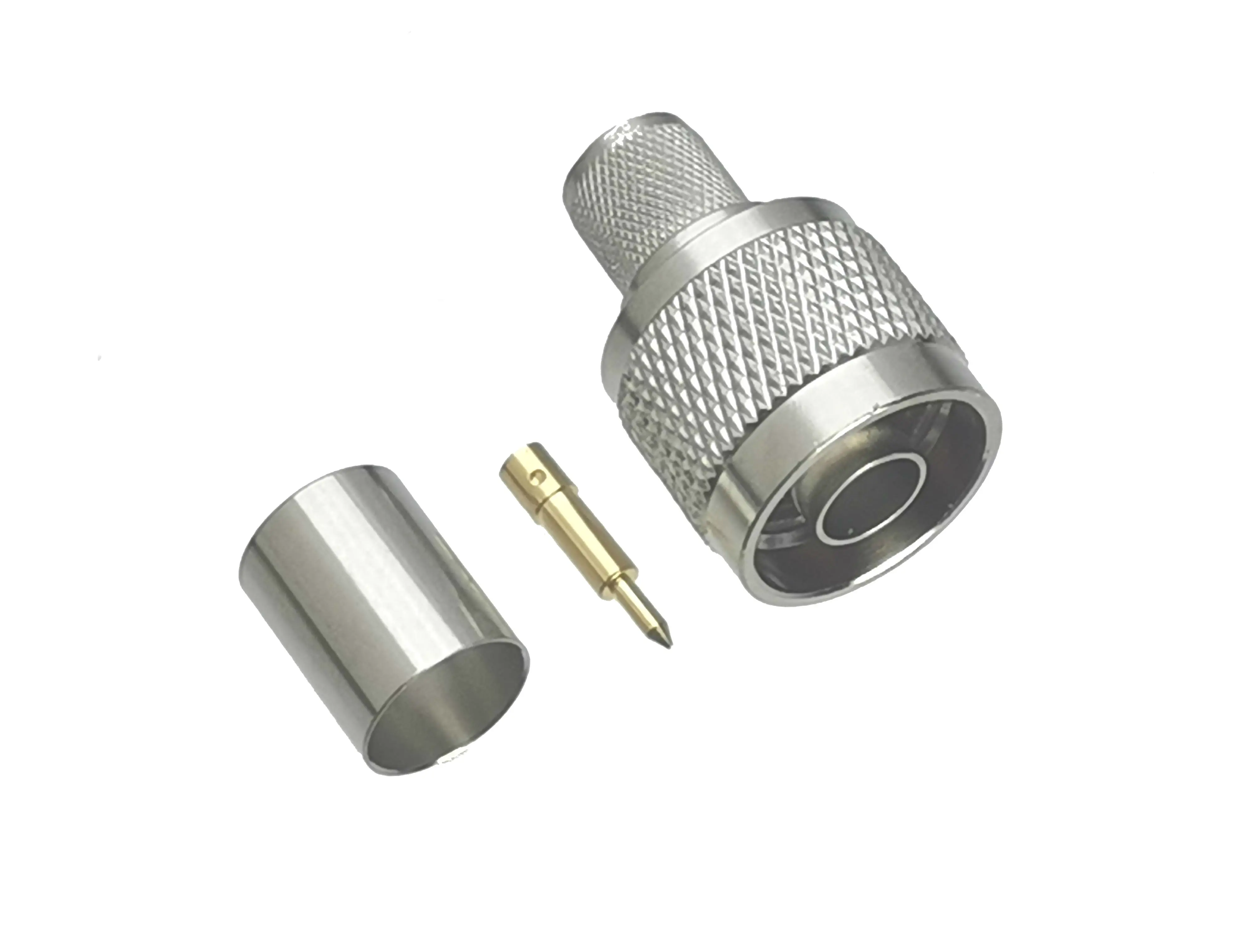 1Pcs Connector N Male Plug Crimp RG8 LMR400 Cable RF Adapter Coaxial ...