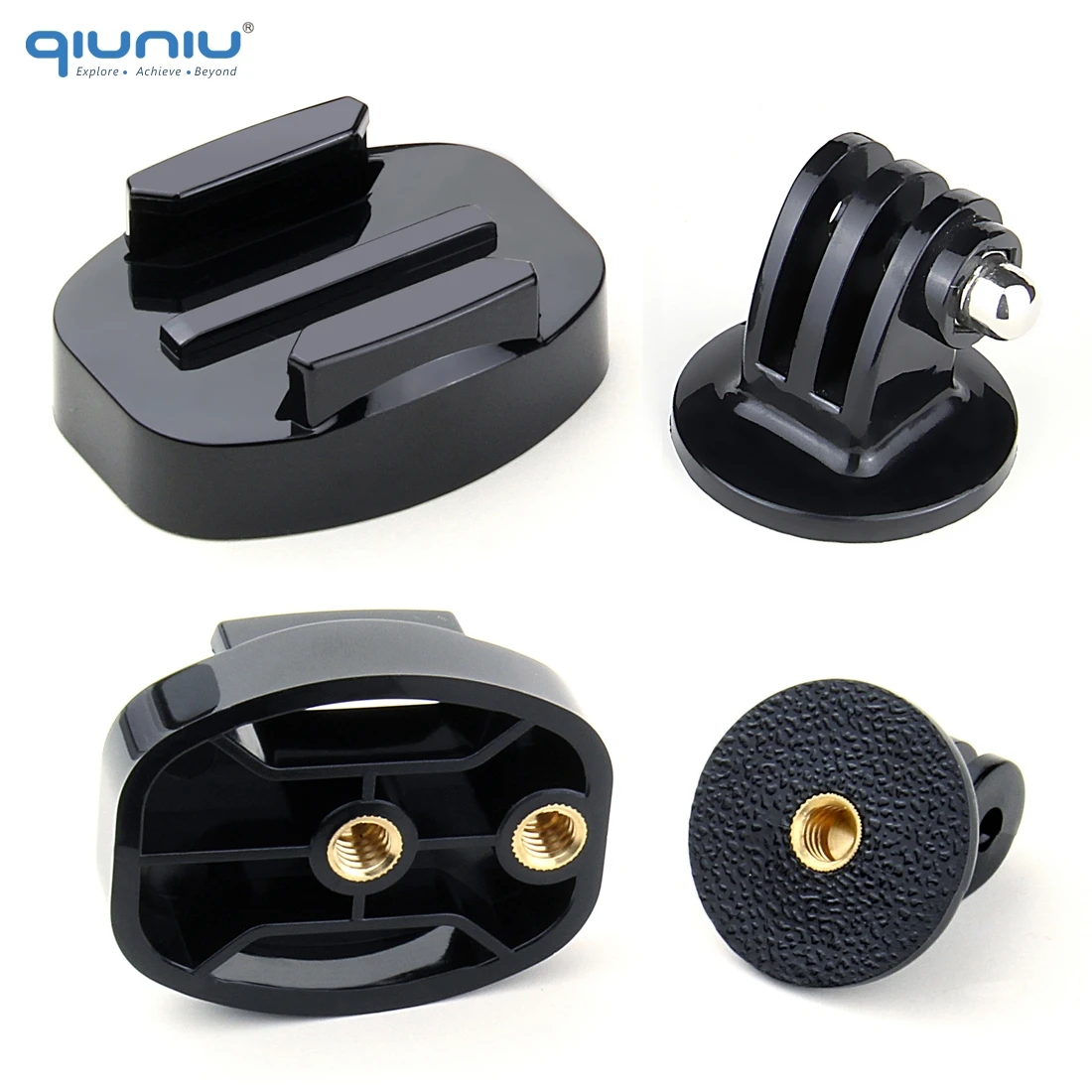 QIUNIU-Quick-Release-Tripod-Mount-with-1-4-Inch-Nuts-Tripod-Mount ...