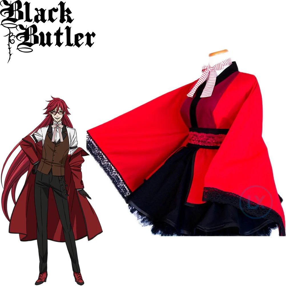 Grell Black Butler Cosplay Leda