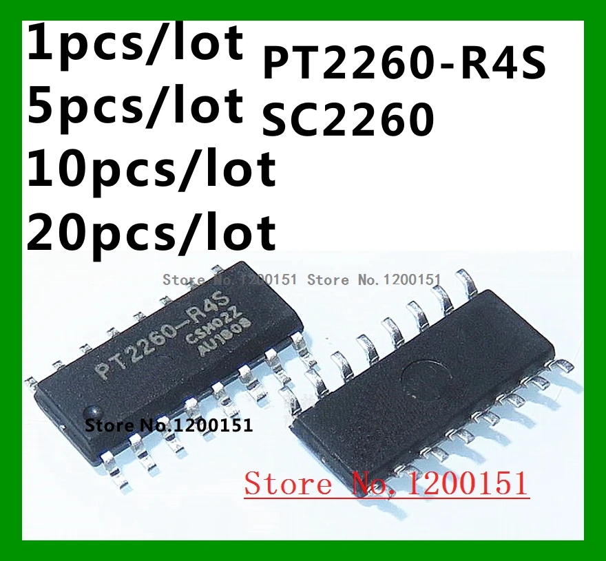 PT2260 R4S SC2260 SOP|반도체 집적회로| - AliExpress