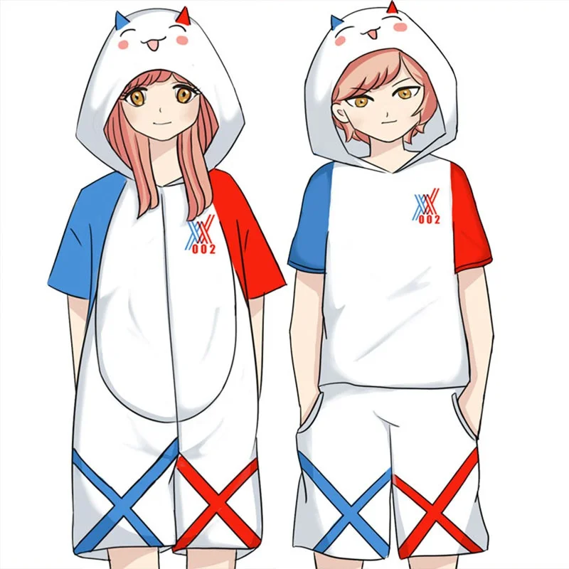 Anime-DARLING-in-the-FRANXX-Cosplay-Costumes-02-Zero-Two-Cotton-Summer ...