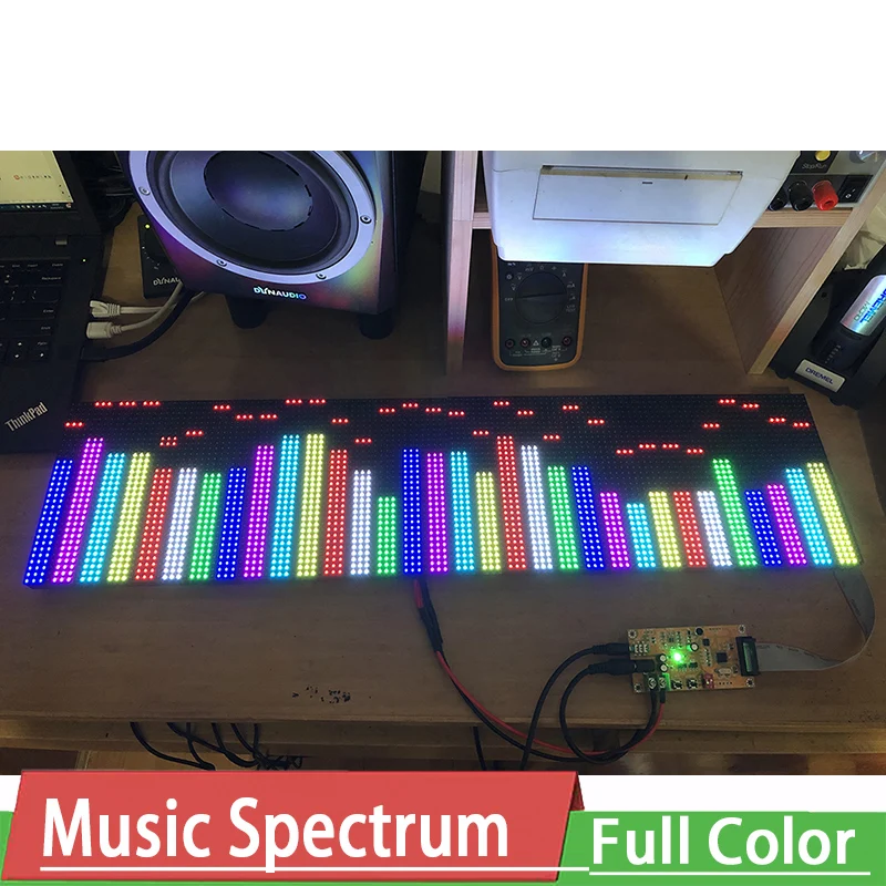DYKB profession Full Color Music Spectrum Display Screen Audio KTV LED ...