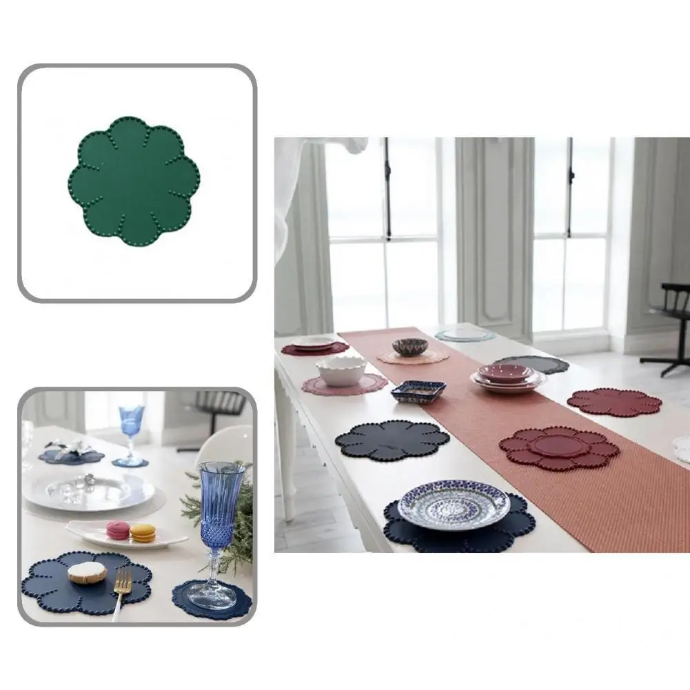 Convenient Elegant Heat Insulation Place Pad Dinner Mat Hard to Fade ...
