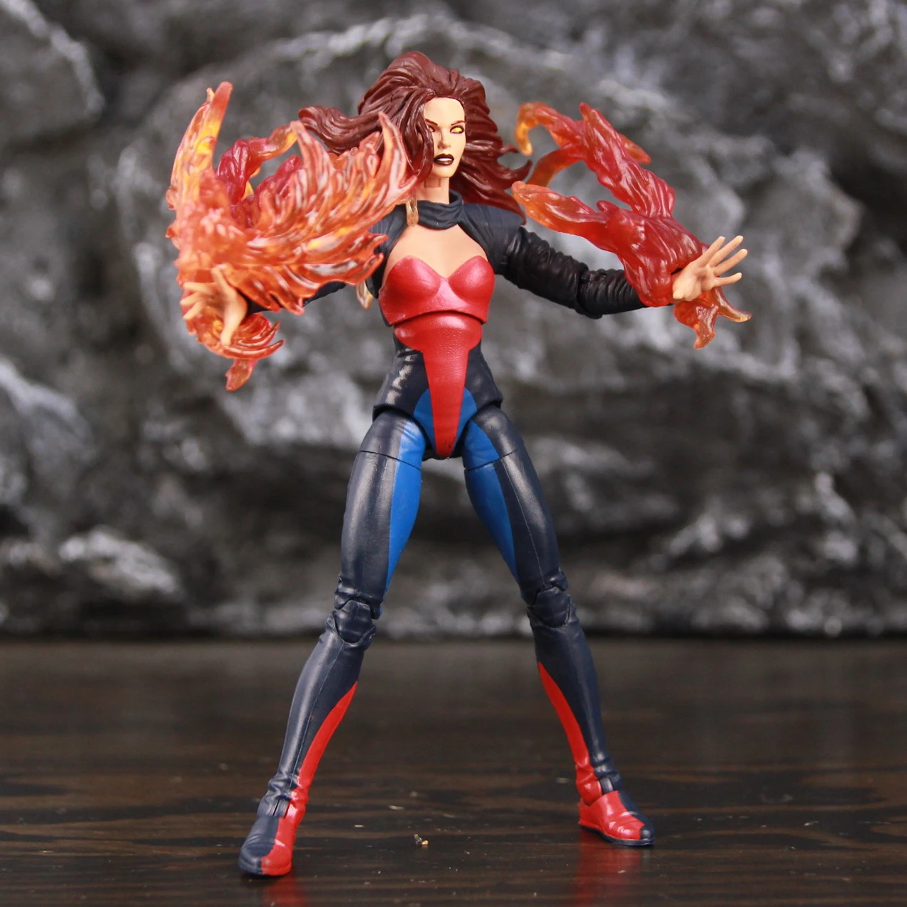 Custom Marvel Legends X Men Dark Phoenix Jean Gray 6" Action Figure ...