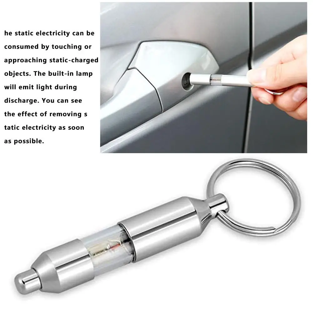 1PC-Car-Anti-static-Keychain-Practical-Wear-resistant-Static-Eliminator ...