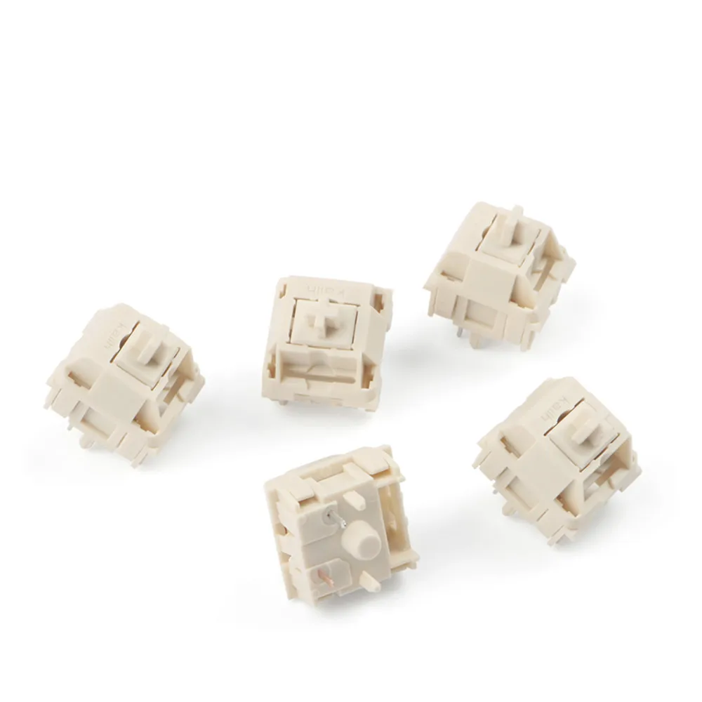 Kailh Cream Switch 5Pin SMD Linear 55g Novelkeys Switches DIY ...