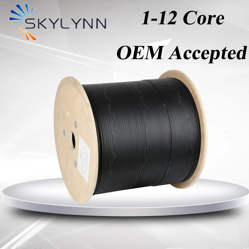 1Km-Drum-Simgle-Mode-Single-Core-FTTH-Indoor-Drop-Cable-with-1-2mm ...