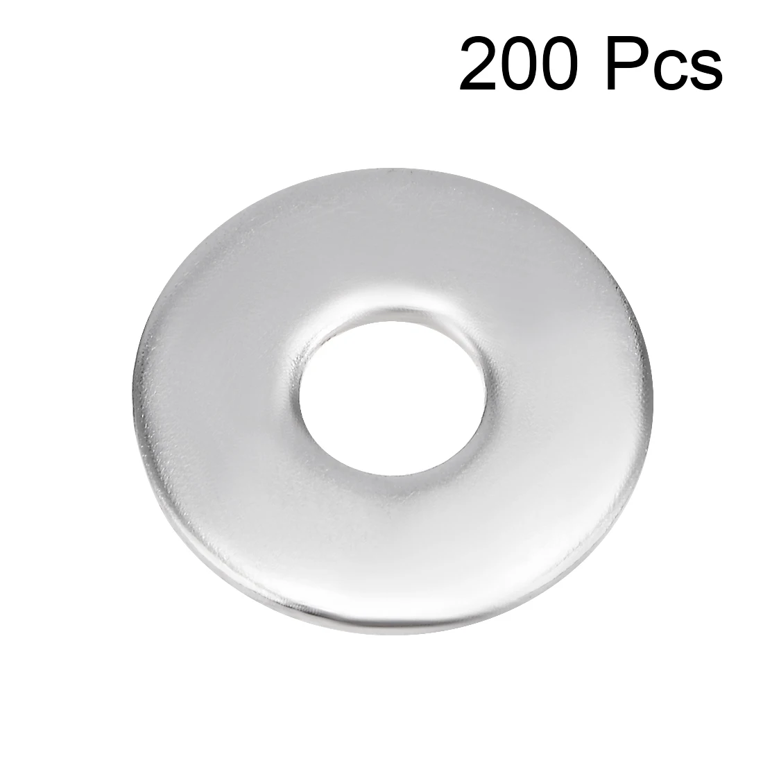 Uxcell anilha plana de aço inoxidável 304, 4mm x 12mm x 1mm, diferentes ...