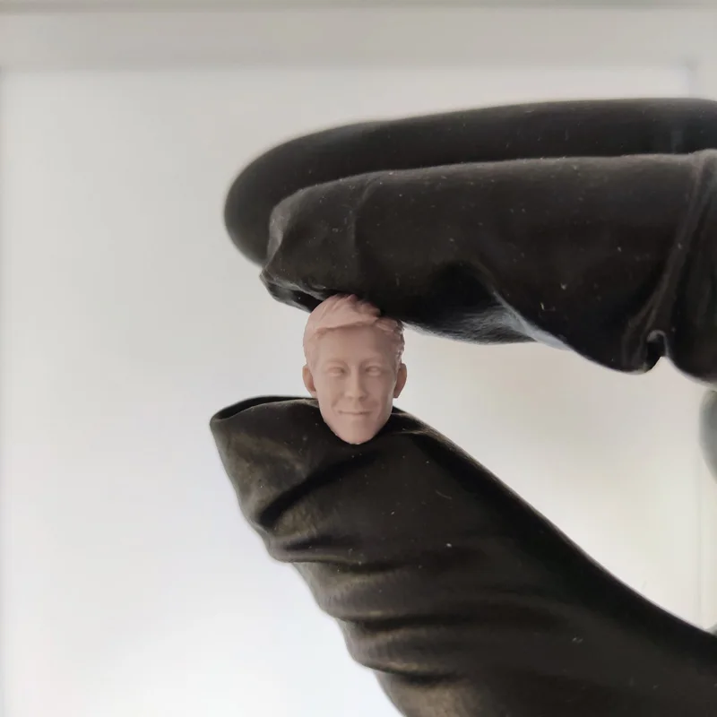 Escala 1/18 inicial D Smile Edison Chen cabeza esculpida sin pintar ...