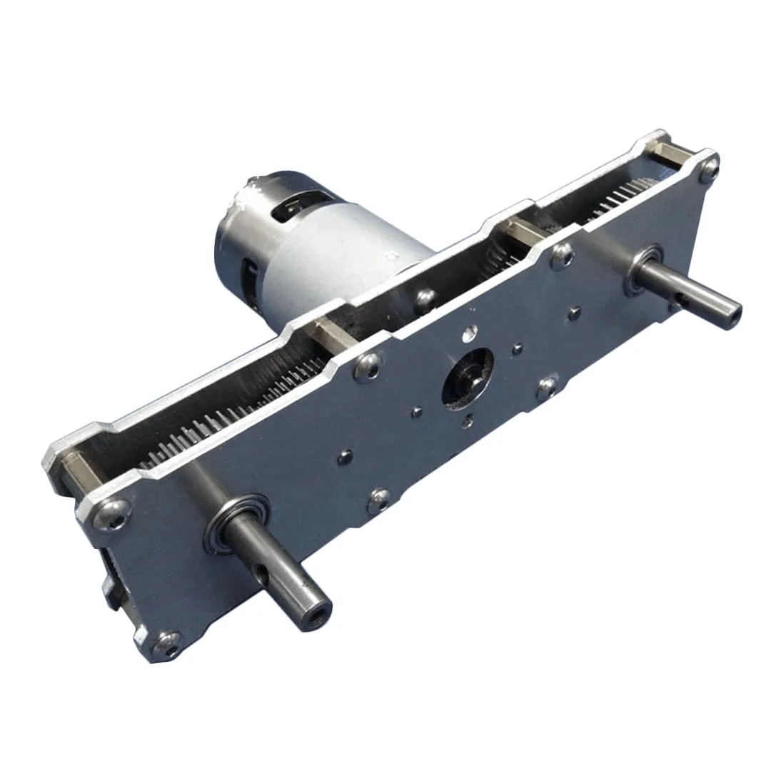 Gearbox-Reducer-775-Motor-95-190rpm-Double-Shaft-High-Torque-Reduction ...