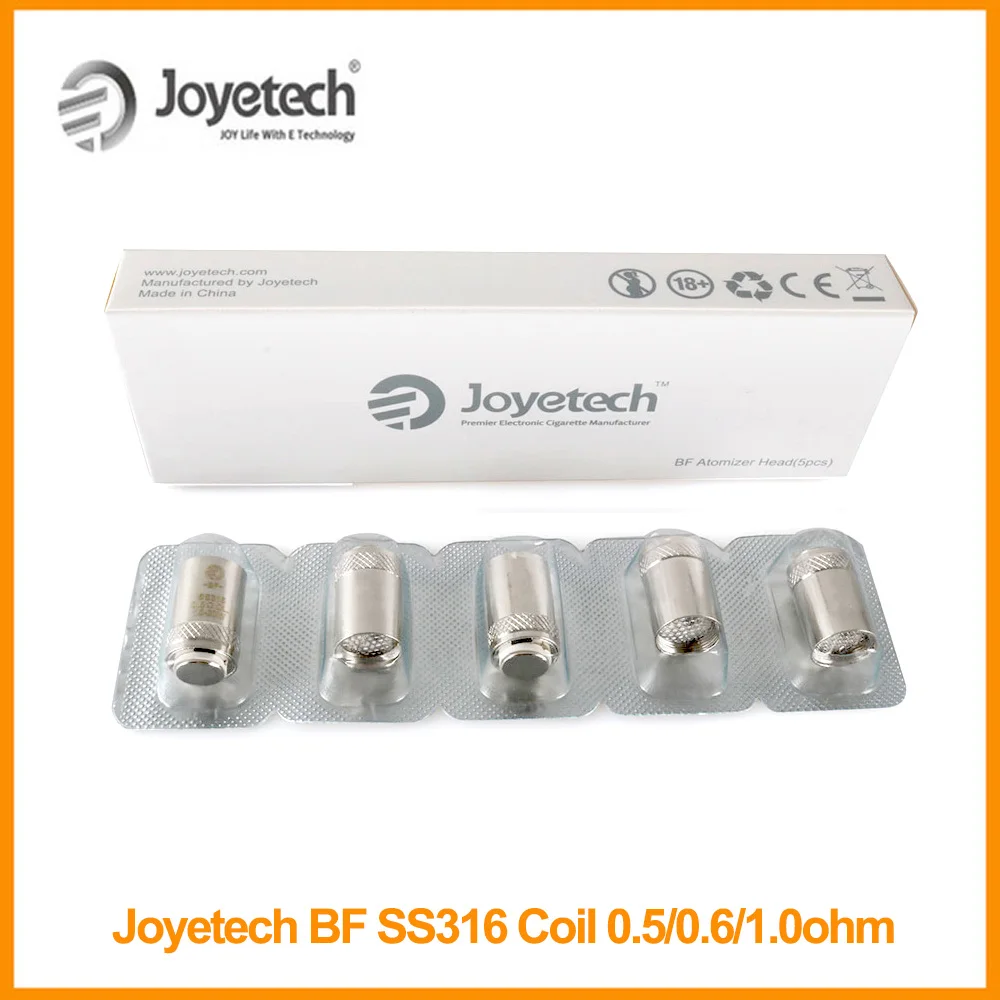 Original Joyetech eGo Aio BF SS316 Atomizer Head Coil 0.5/1.0/0.6ohm ...