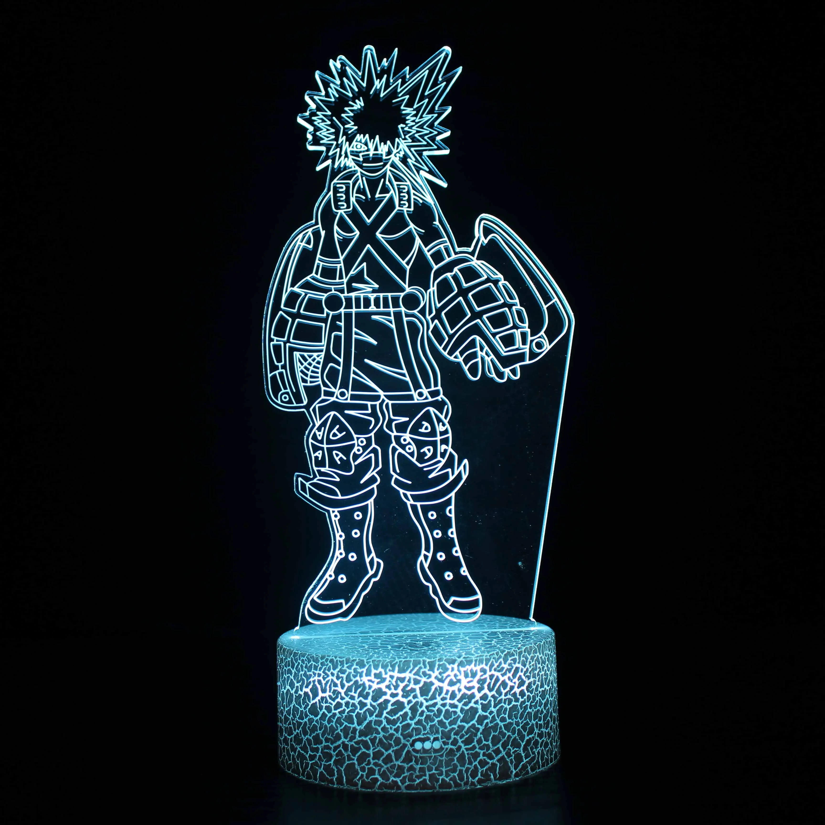Lighting Night Lights Bakugo 3D Led Desk Lamp Acrylic Night Light Toya ...