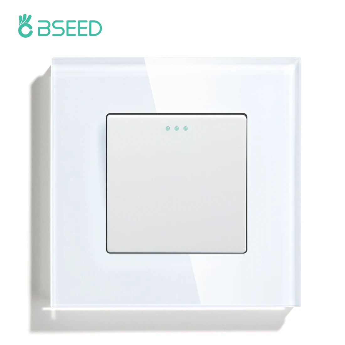 BSEED Mechanical Wall Light Push Switch 1/2/3Gang 1Way Automatic ...