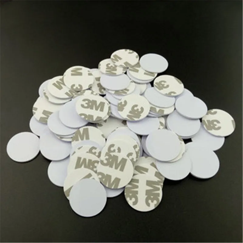 5/10PCS 25mm 125Khz RFID Tags EM4305 T5577 Writable Stickers Proximity ...