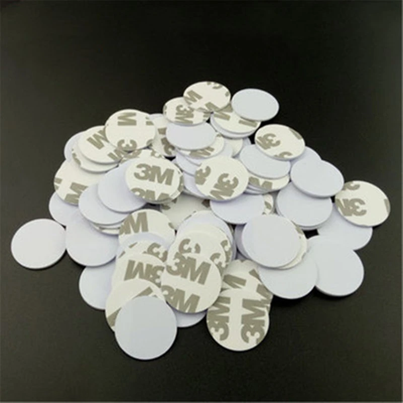 5/10PCS 25mm 125Khz RFID Tags EM4305 T5577 Writable Stickers Proximity ...