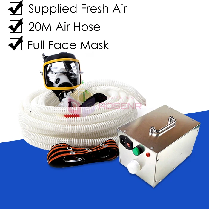 Constant-Flow-Airline-Supplied-Fresh-Air-Respirator-System-Full-Face ...