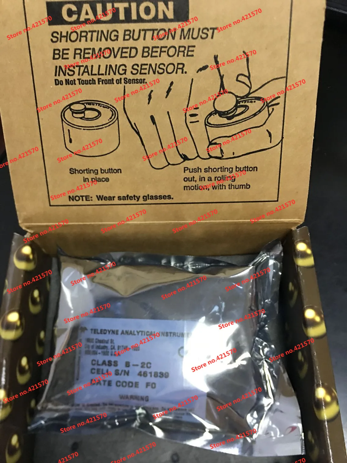 Teledyne B-2C OXYGEN SENSOR C06689-B2C C6689-B2C C06689-B2C Class B-2C