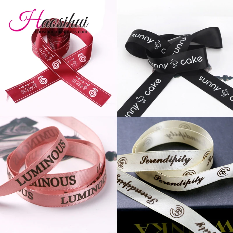10mm-75mm-Personalized-and-Customized-Three-Dimensional-Logo-Ribbon-DIY ...